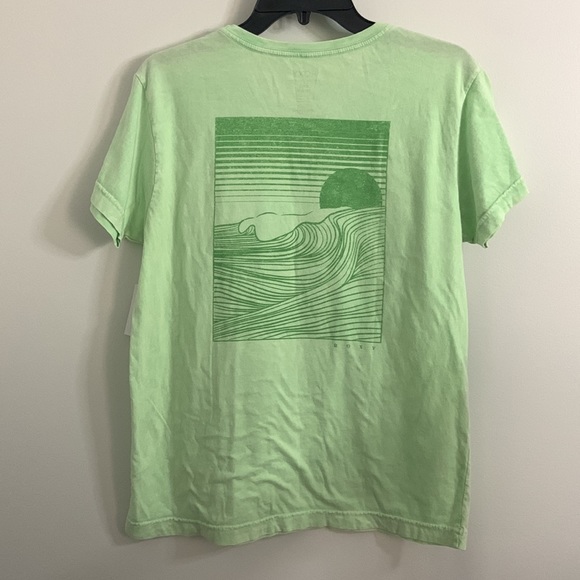 Roxy | Tops | New Roxy Lucky Wave Acid Washed Boyfriend Tee Medium ...